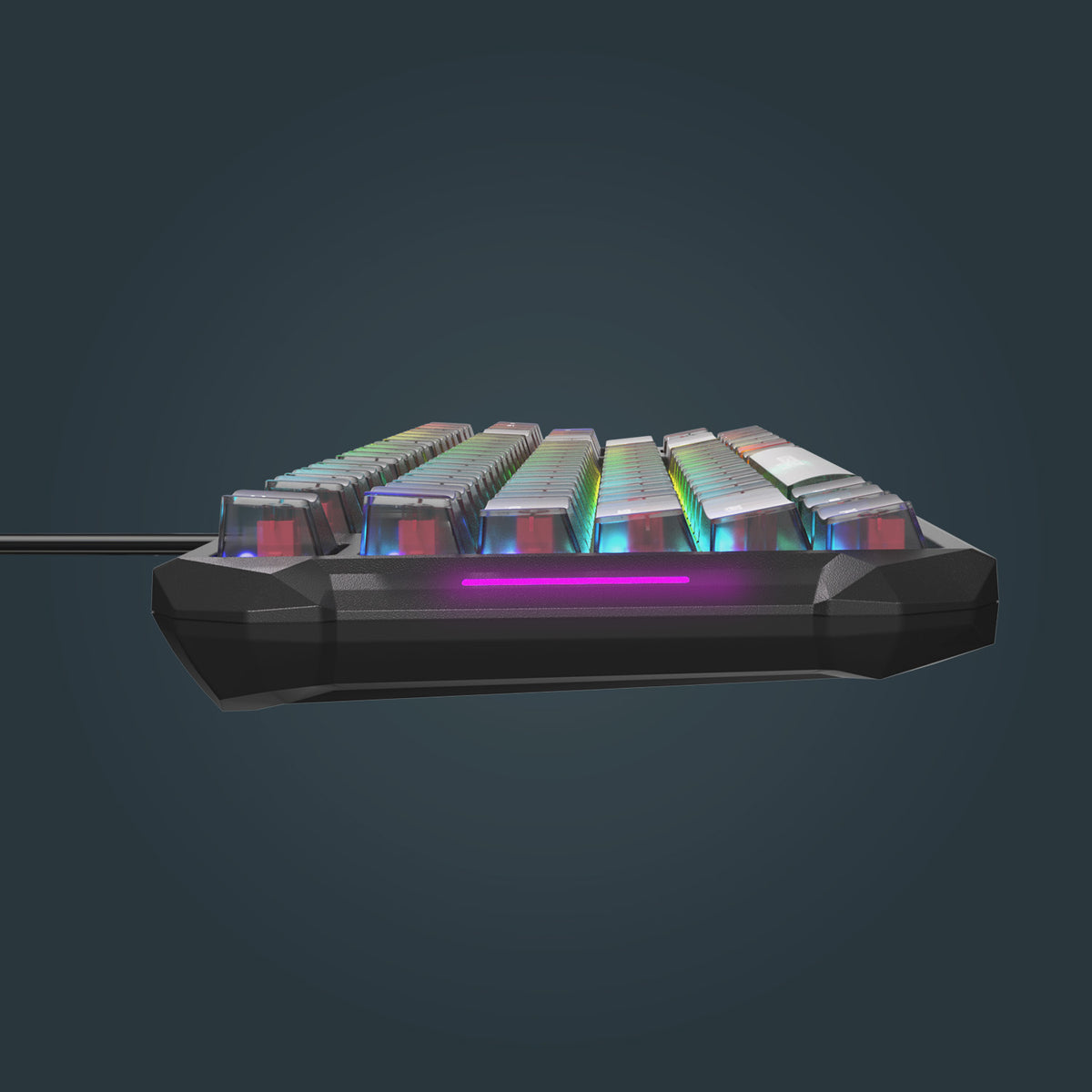 DarkBeacon Flux 87 TKL 80% Hall Effect Magnetic Switch Gaming Keyboard ...